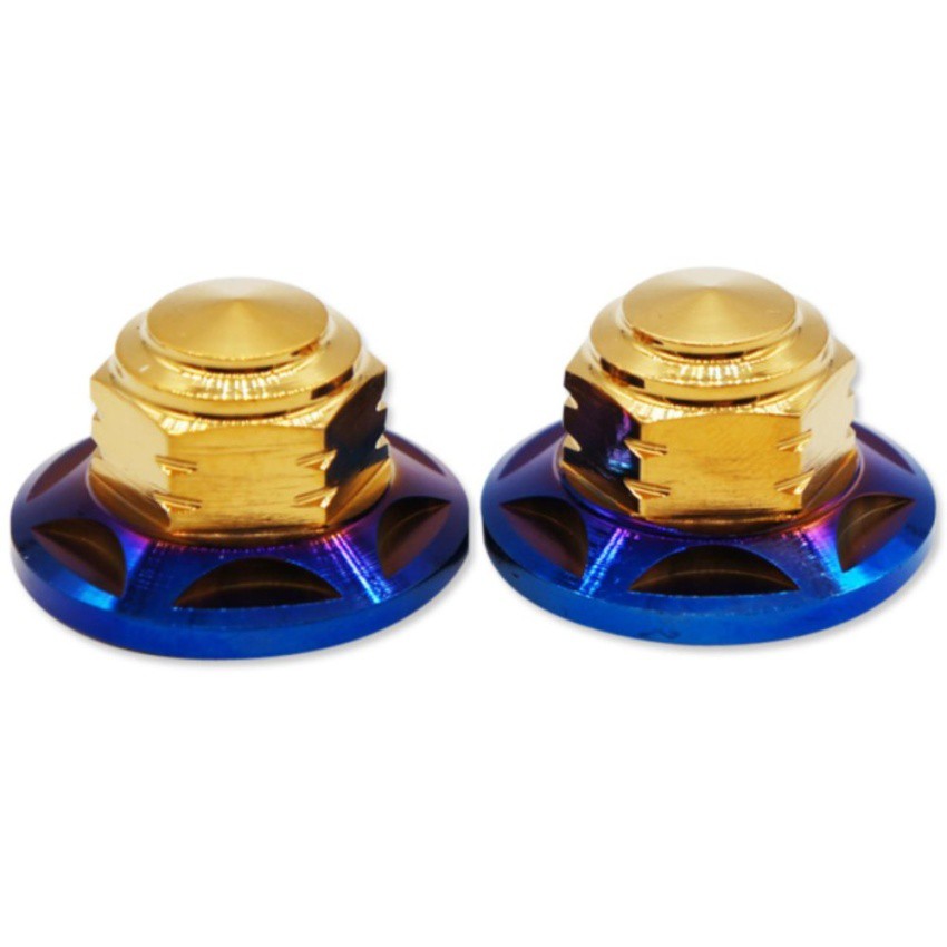 INFINITY Fork Head Mounting Nut (Stainless) WAVE All Models (Gold-Blue ...