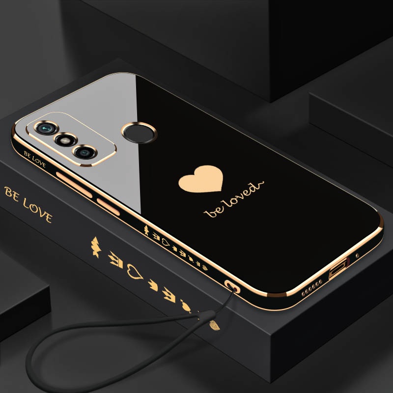 Casing Love TECNO SPARK 6 GO Phone Case SoftCase Ultra Thin ...