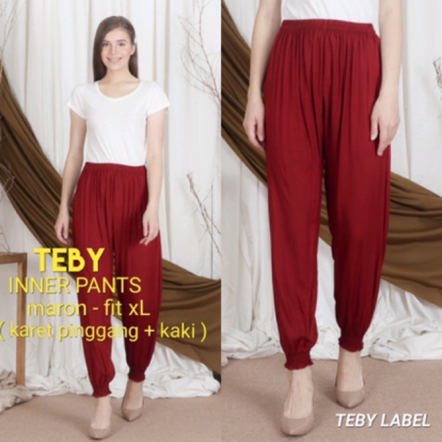 TEBY ARABIC DRESS INNER PANTS BY TEBY ORIGINAL | Shopee Philippines