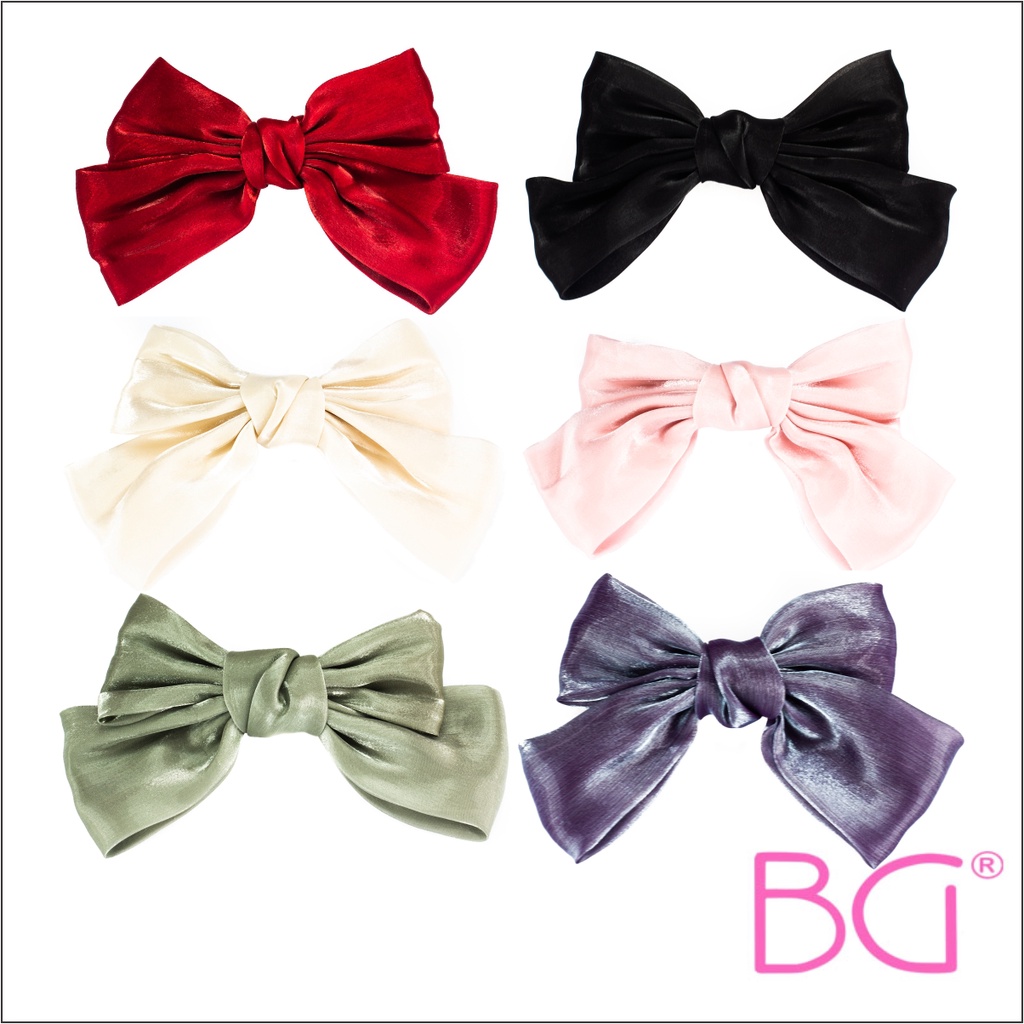 BROADWAY GEMS Ribbon Clip Satin Frosted (RC60521) | Shopee Philippines