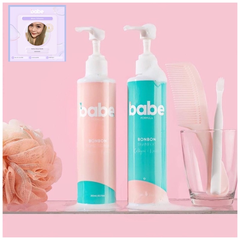 Babe Formula Bonbon Shampoo & Conditioner 250ml | Shopee Philippines