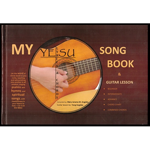 My Yesu- Song Book & Guitar Lesson Book Christian Religious Songs ...