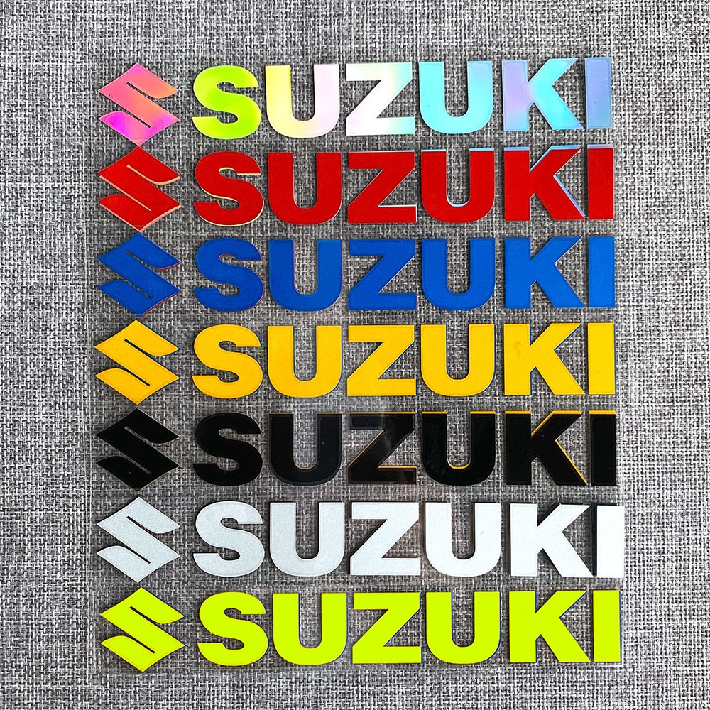 Suzuki Motorcycle Sticker SUZUKI Electric Scooter Laser Reflection ...