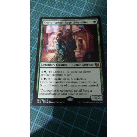 Oviya Pashiri, Sage Lifecrafter mtg card | Shopee Philippines