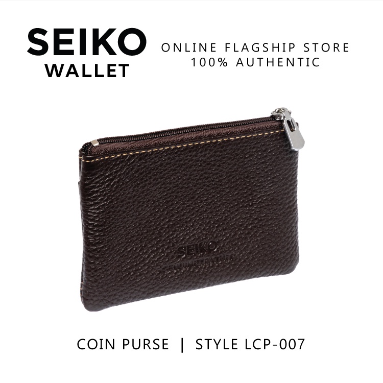 Seiko Wallet Genuine Leather Coin Purse LCP-007 | Shopee Philippines