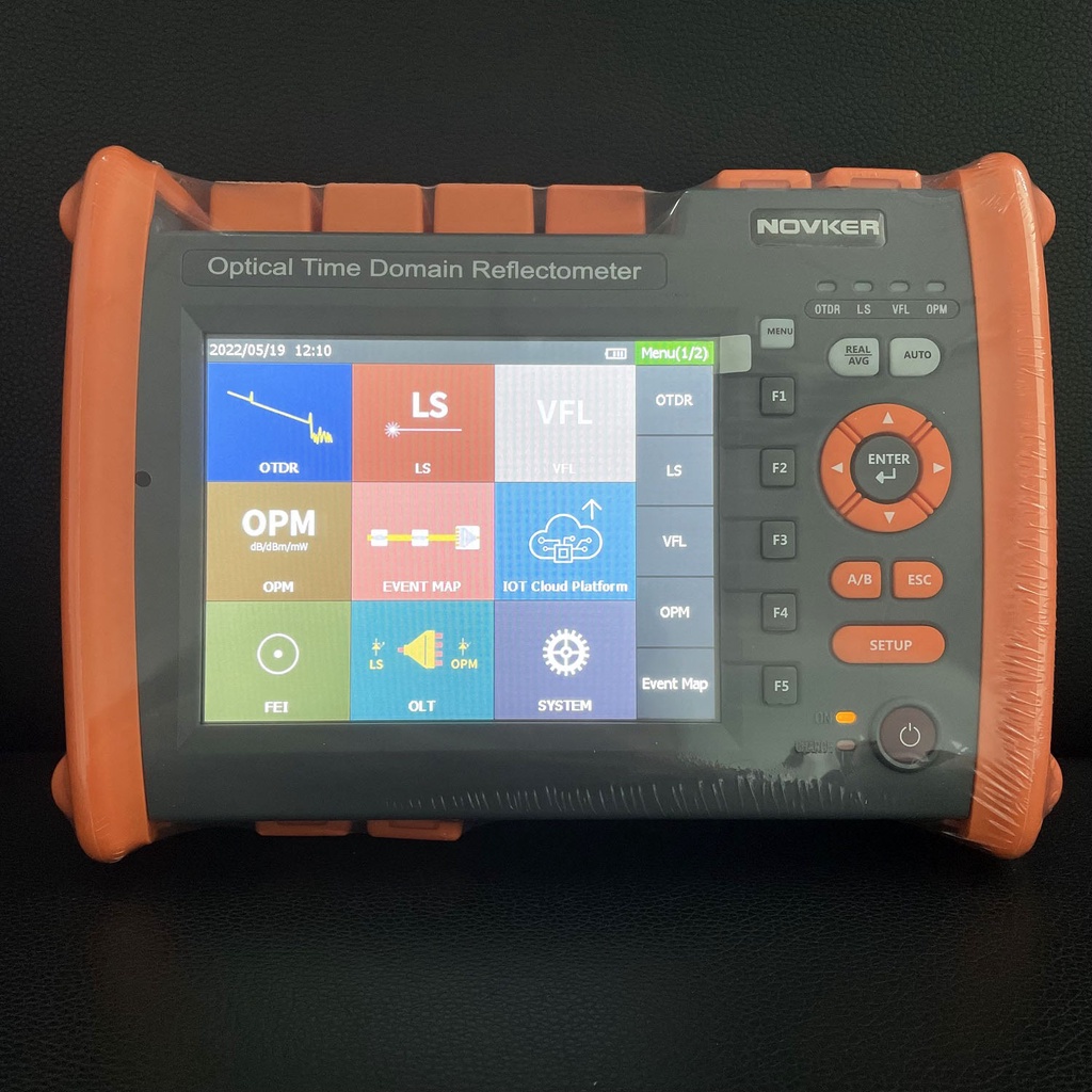 Fiber Optical OTDR Novker NK5600 1310/1550nm 32/30dB SM Optic Fiber ...