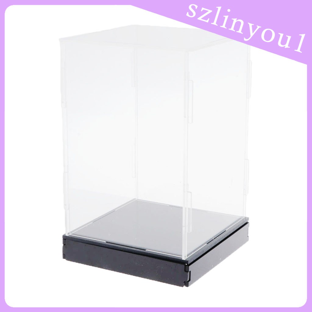 Clear Acrylic Display Box Large Dustproof Protection Doll Case | Shopee ...