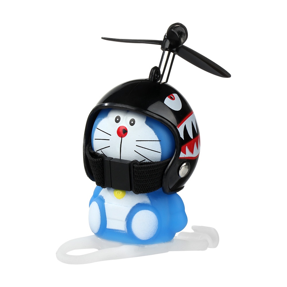 PEONY Cartoon Doraemon Helmet Light Motorcycle Little Yellow Duck ...