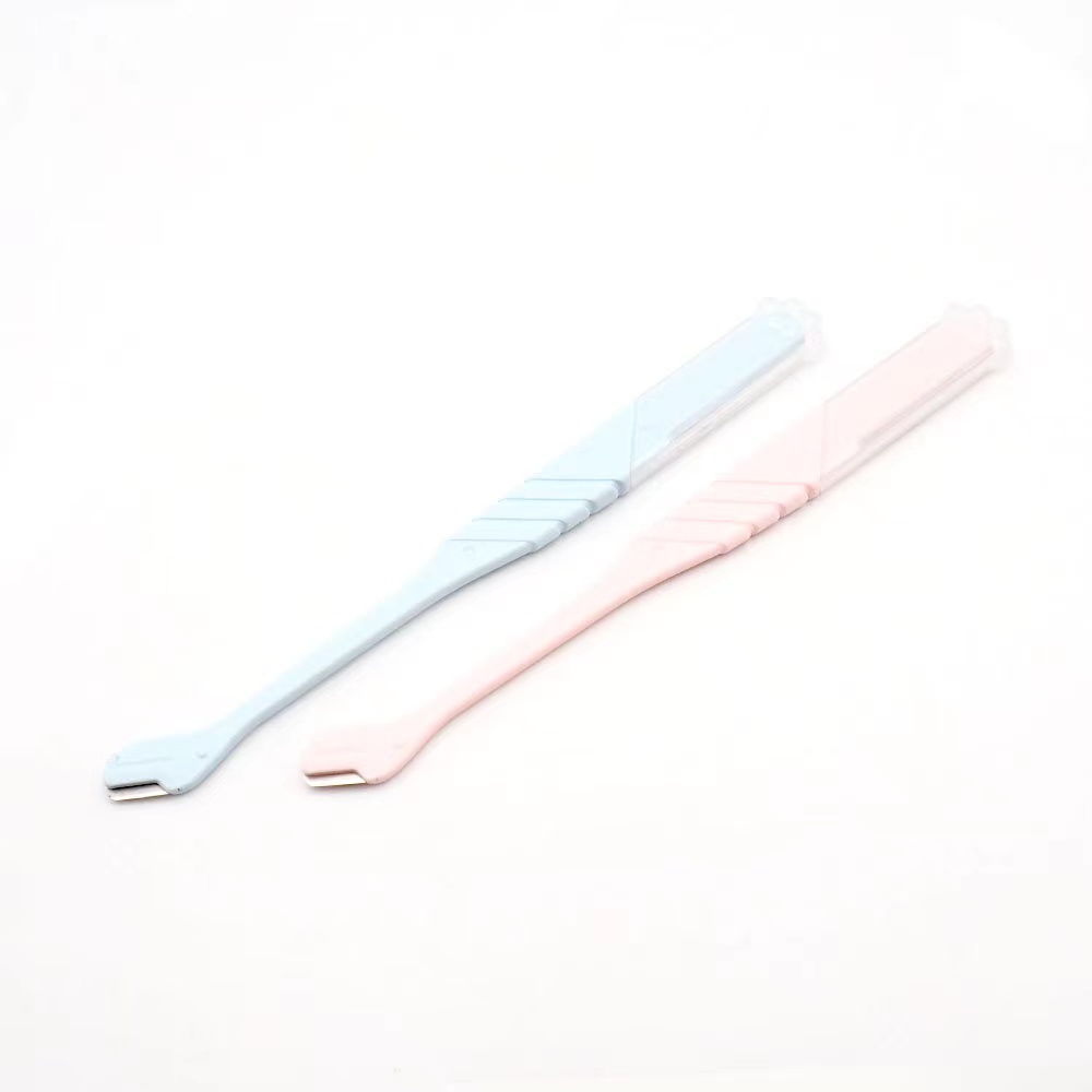 Gladking 2 In 1 duo head (small blade and long blade) eyebrow razor w ...