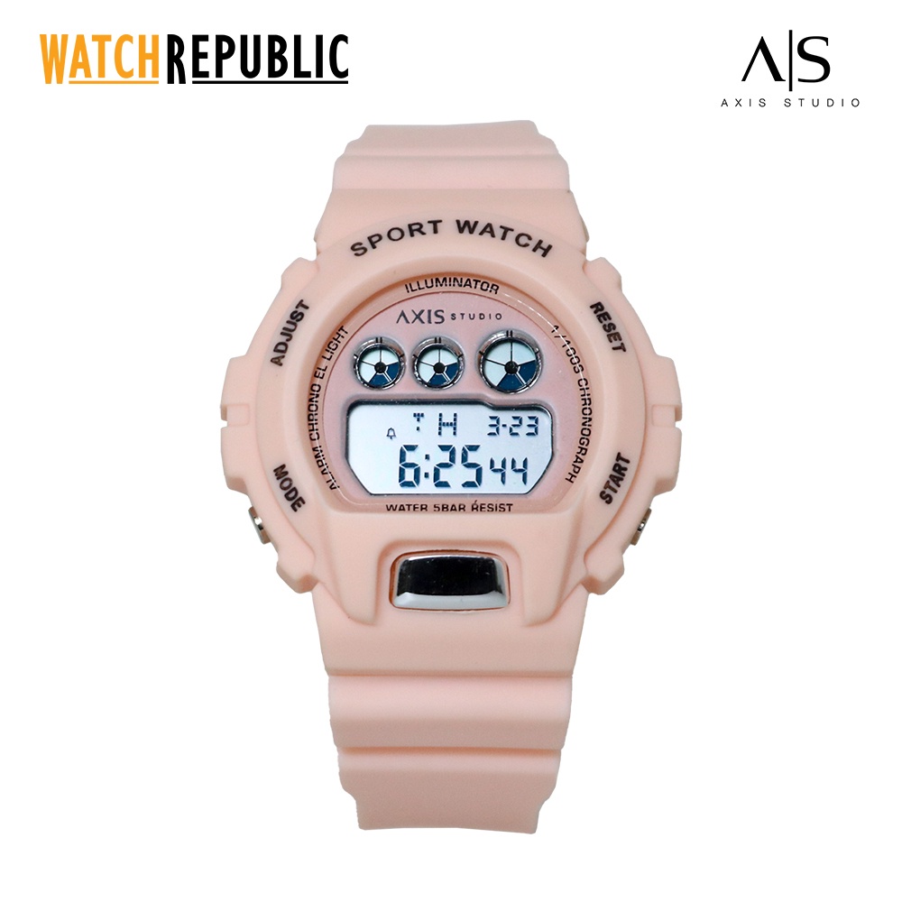 Axis Cameron Rubber Digital Watch For Unisex AP3375-0506 | Shopee ...