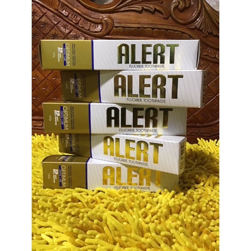 ALERT Personal Collection Optimum Fluoride Toothpaste (New Packaging ...