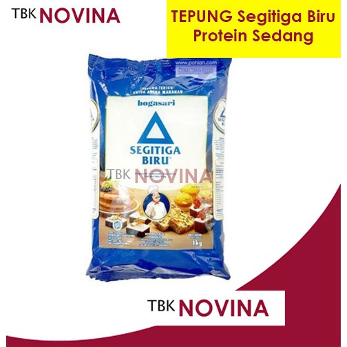 Blue TRIANGLE FLOUR MEDIUM PROTEIN 1KG | Shopee Philippines