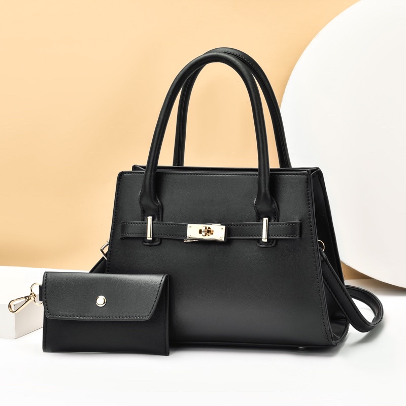 AW 2 in 1 BAG SET Business Handbags Shoulder Women's Sling Bag | Shopee ...