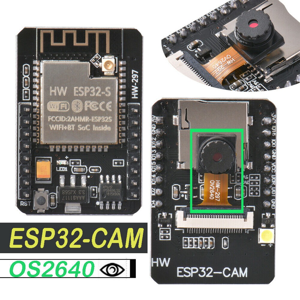 Esp32 Cam WiFi Bluetooth Camera Module OV2640 2MP Serial ESP8266 Development board Internet of ...