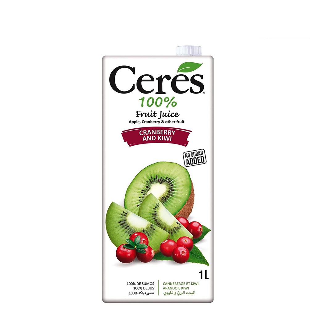 Ceres Fruit Juice Cranberry and Kiwi 1L | Shopee Philippines