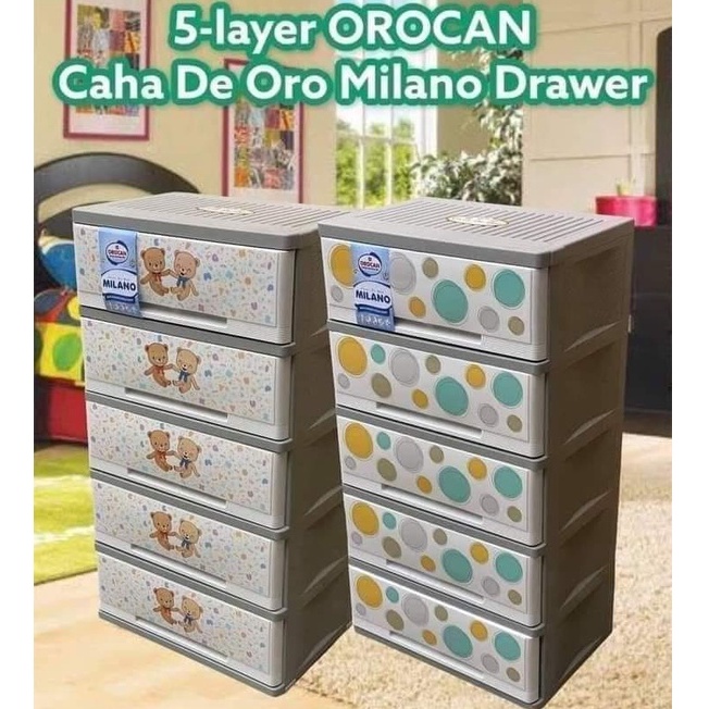 (COD) Orocan Milano Plastic Drawer | Shopee Philippines