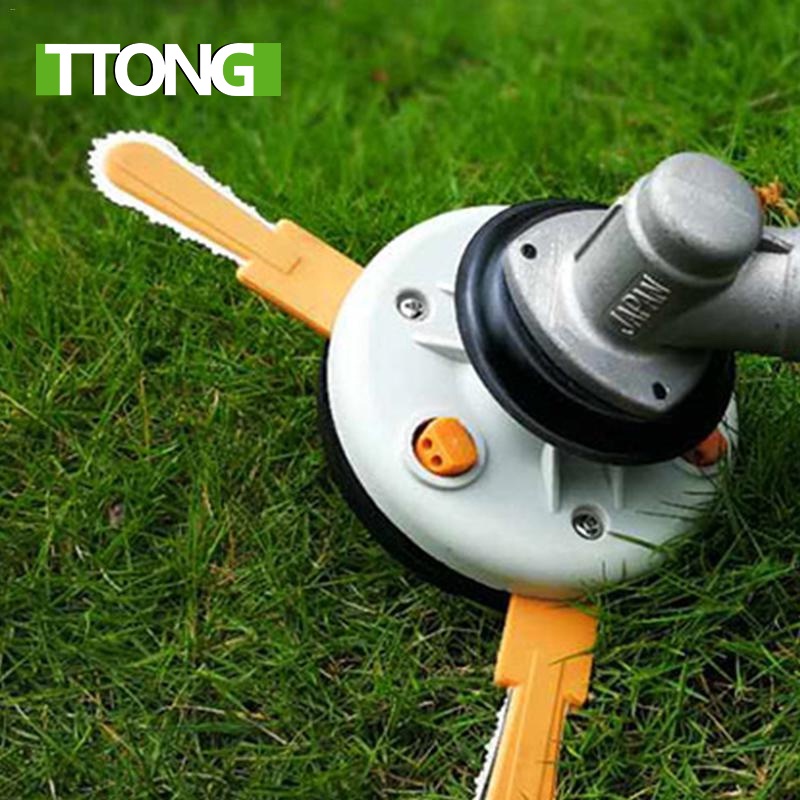 Dual use Power Grass Trimmer Head Plastic Chain Saw with nylon line ...
