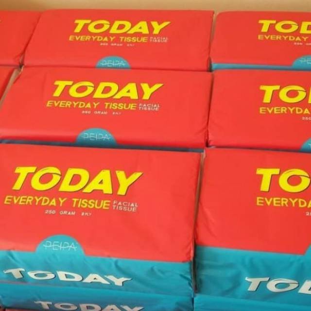 Tissue Tissue Tissue Tissue brand today 250 sheets 2 ply | Shopee ...