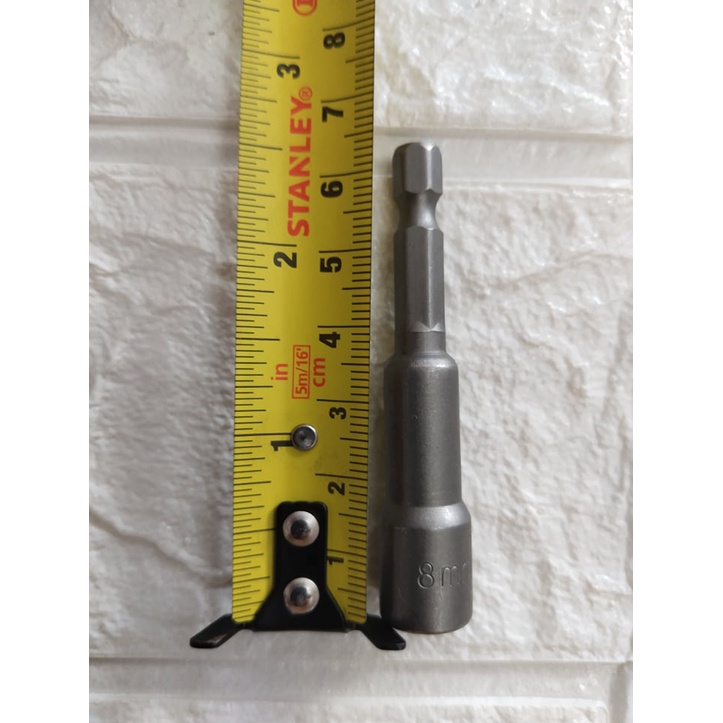 MAGNETIC NUT SOCKET /TEX SCREW ADAPTOR 65mm/SCREW BIT DOUBLE HEAD PER ...