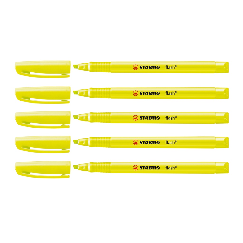 STABILO Flash Highlighter Pen Pocket Slim Marker Set School Office ...