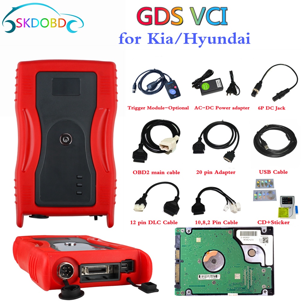 Newest VCI Diagnostic Tool GDS VCI OBD2 Scan Diagnose Programming ...