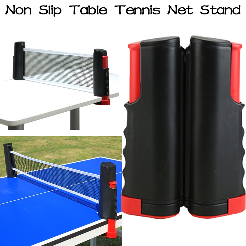 New Non Slip Table Tennis Net Stand Firm Clamp Hand-Pull Freely ...