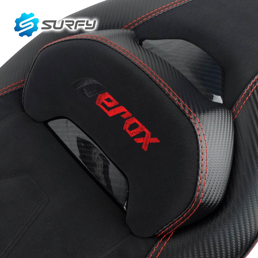 KNO Aerox V1 And V2 Vip Camel Back Seat Suede And Leather | Shopee ...