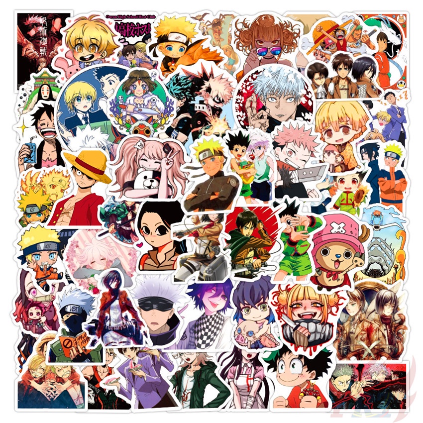 Classical Anime Cartoon Series 06 Mixed Stickers 50Pcs/Set Waterproof ...