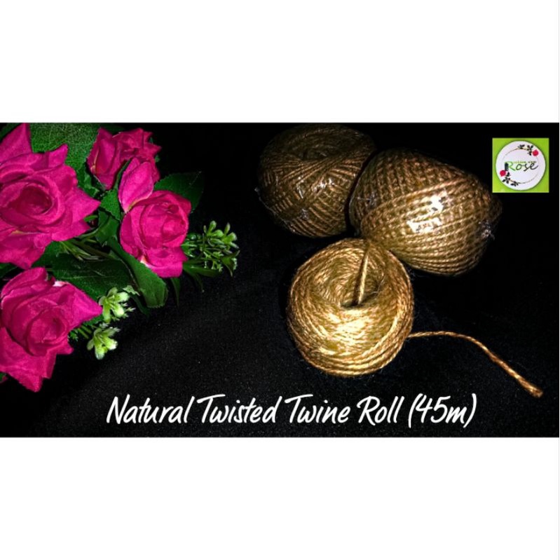 Natural Twisted Twine Roll (45m) | Shopee Philippines