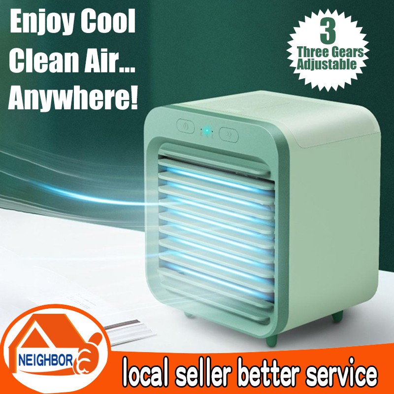 【In Stock】Water-Cooled Electric Fan Humidifier Spray Cooling ...