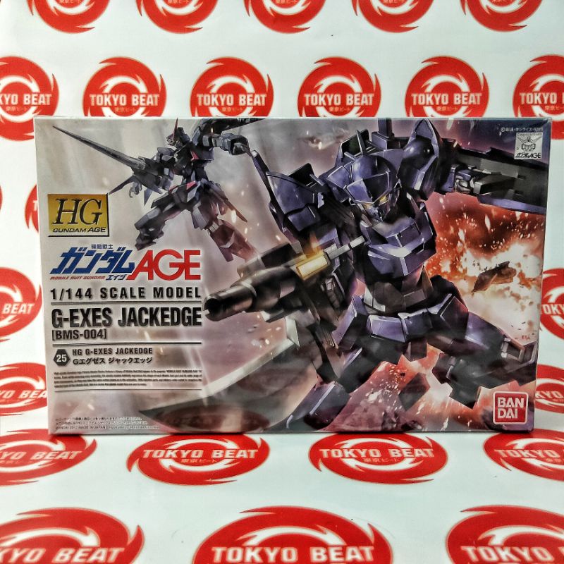 Hg GUNDAM AGE G-EXES JACKEDGE | Shopee Philippines