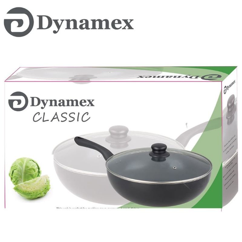 Dynamex Classic 30cm Wok Pan With Lid | Shopee Philippines