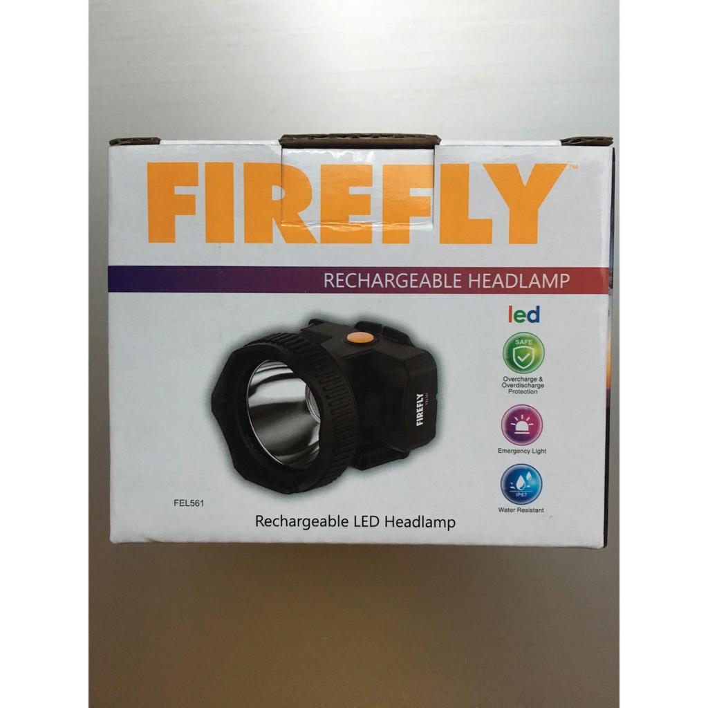 Firefly Rechargeable Headlamp (FEL561) | Shopee Philippines