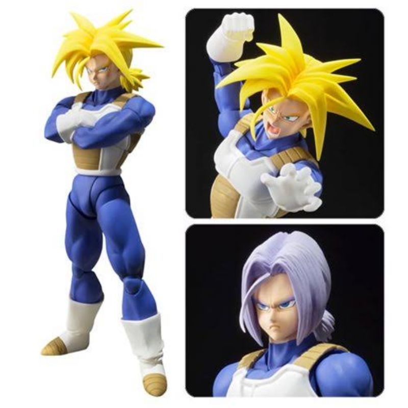 AUTHENTIC SHF ARMORED TRUNKS DRAGON BALL Z SUPER SAIYAN SH FIGUARTS ...