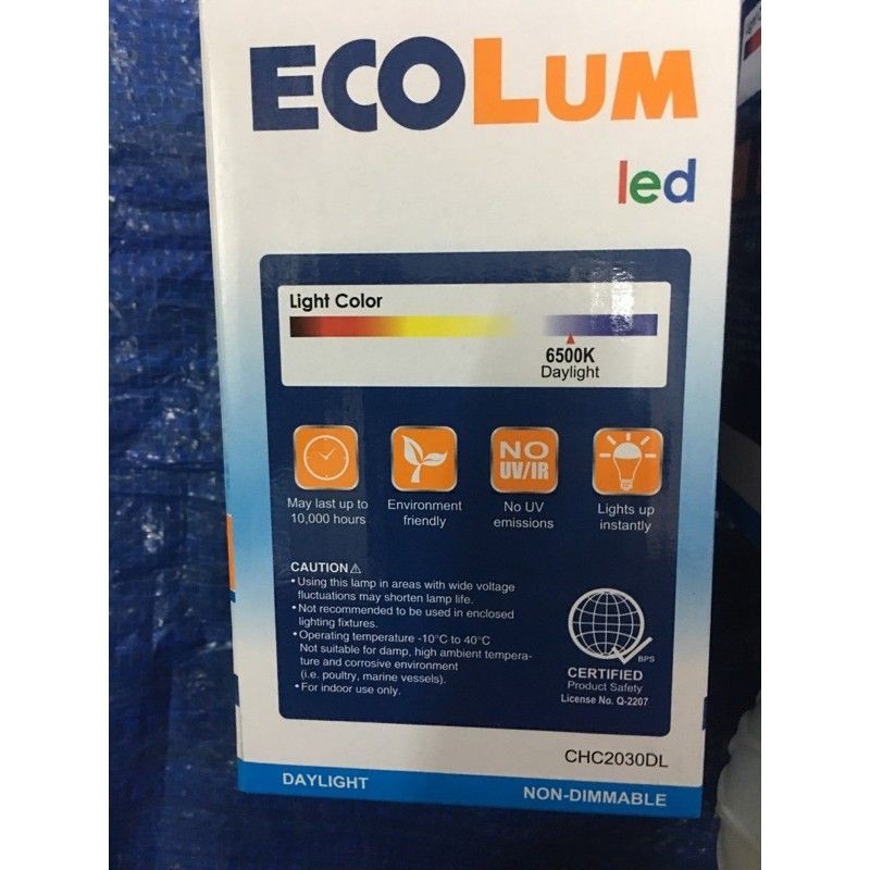 per pc ECoLum capsule led bulbs daylight:30w, 40w, 50w available ...