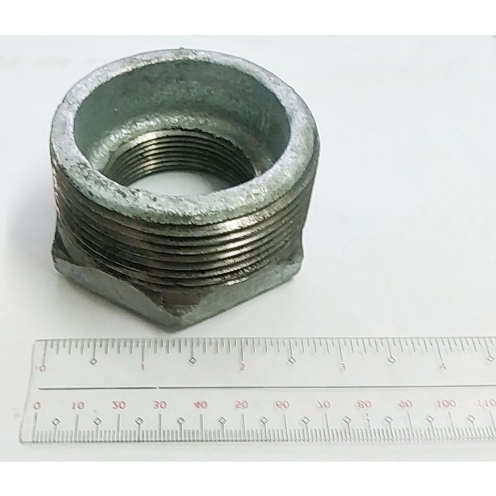 MECH GI BUSHING REDUCER 2-1/2" X 1-1/2" SCH40 STANDARD THREADED ...