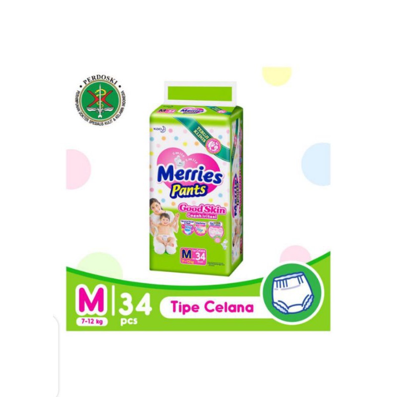 Merries Pants Good Skin M34/L30/XL26 - TOKO SUSU | Shopee Philippines