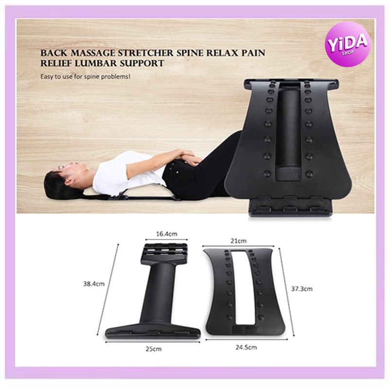 Max Star Magic Back Support Multi- level back Stretching Device ...
