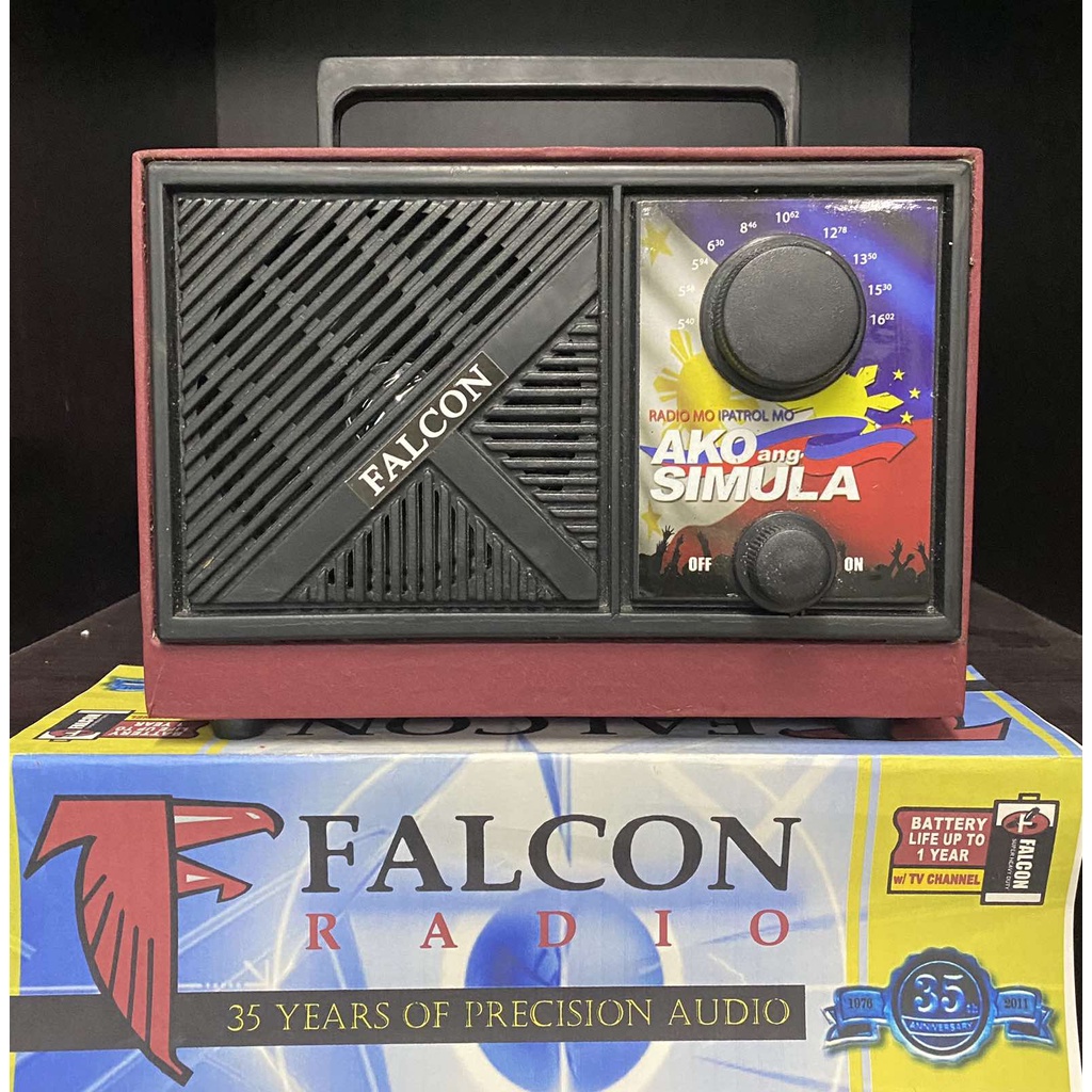 FALCON AM RADIO DC ONLY - Locally Made - BULK order 12units | Shopee ...