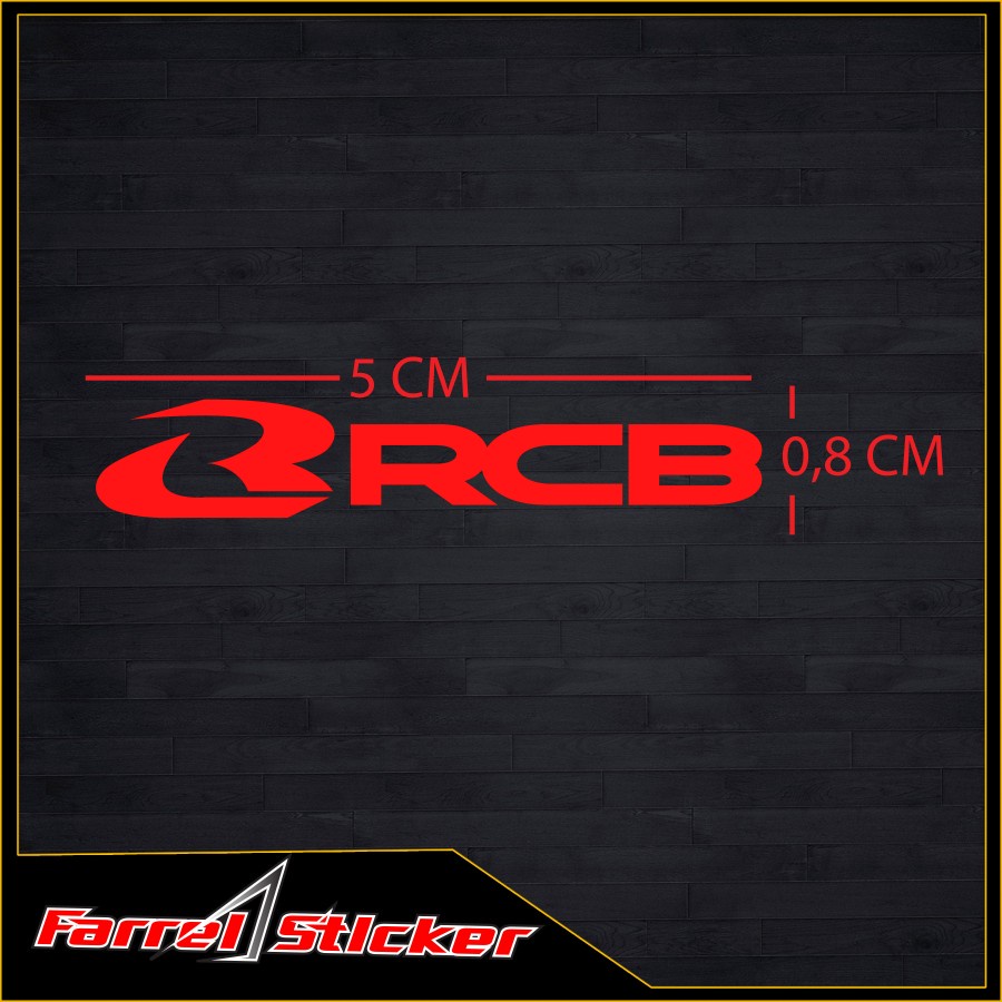Rcb Mini RACING BOY sticker | Shopee Philippines