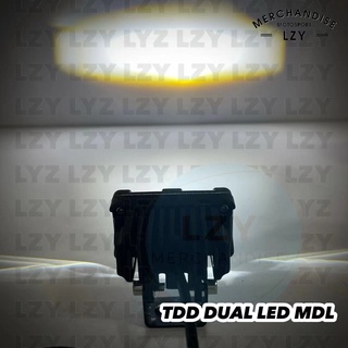 TDD 40W Double LED Mini Driving Light for Motorcycle Headlight Fog Lamp ...