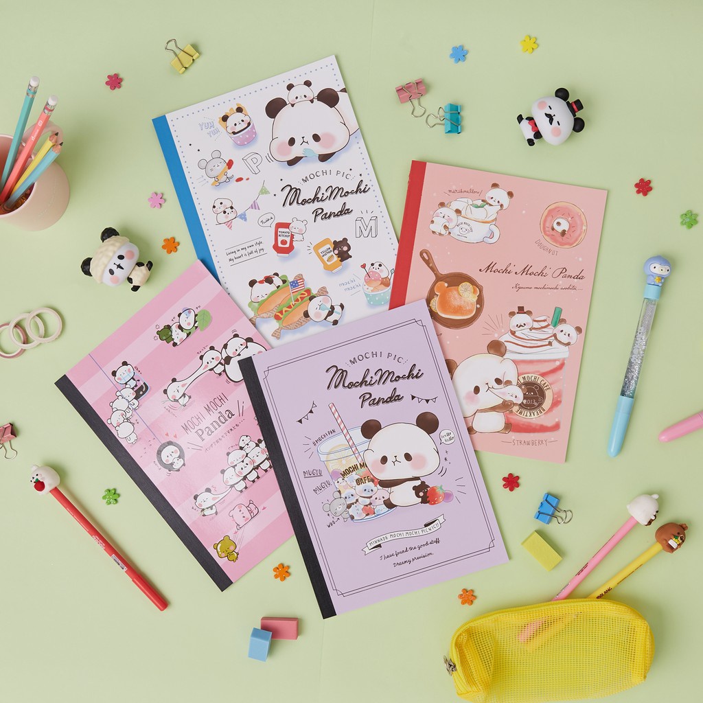Ropamoda Mochi Panda Glue Note Notebook Genuine Japanese License ...
