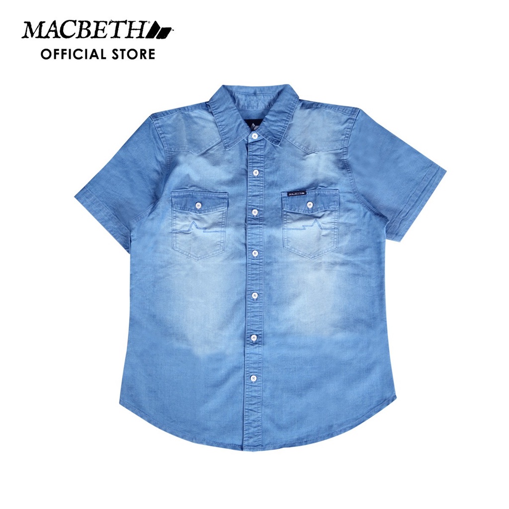 Macbeth Men's Polo Woven - GEORGE ( SALE ) | Shopee Philippines