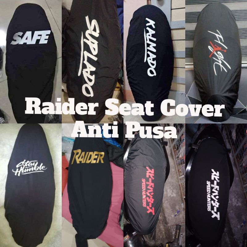 SUZUKI RAIDER ANTI PUSA SEAT COVER ANTI PUSA ANTI KALMOT ANTI SCRATCH ...