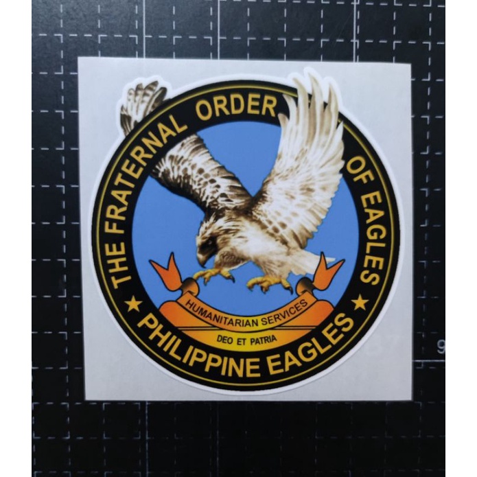 TFOE-PE Waterproof Sticker The Fraternal Order of Eagles-Philippine ...
