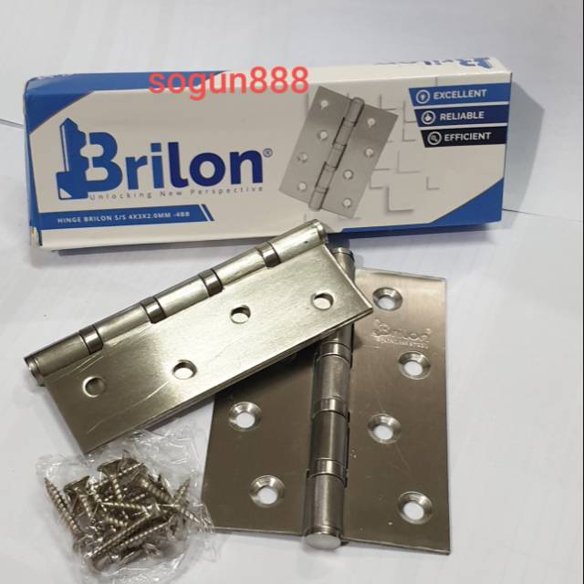 Brilon 4 inch hinges. Door hinge. Window hinge | Shopee Philippines