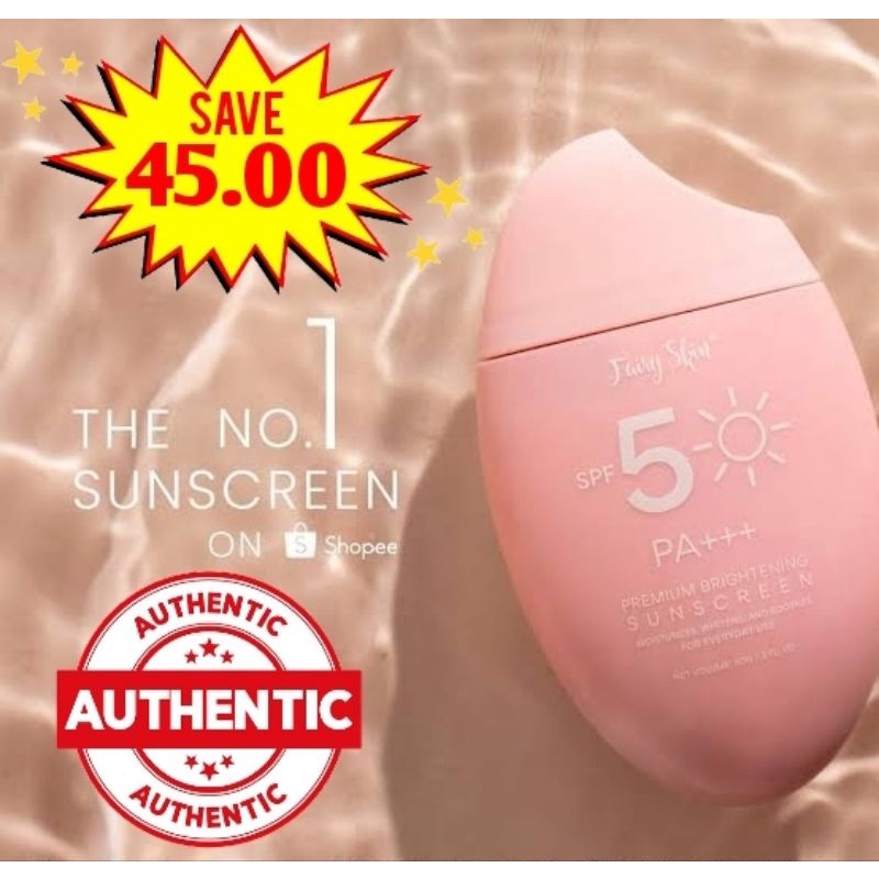 Fairy Skin Sunscreen SPF50 PA++ [Authentic] | Shopee Philippines