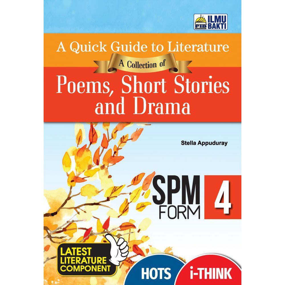 ST A Quick Guide to Literature A Collection of Poems, Short Stories and ...