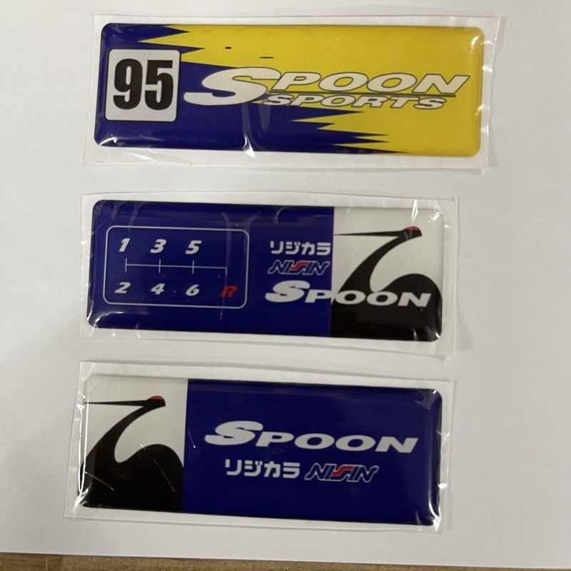 spoon honda ek ej civic spoon stiker epoxy sticker | Shopee Philippines