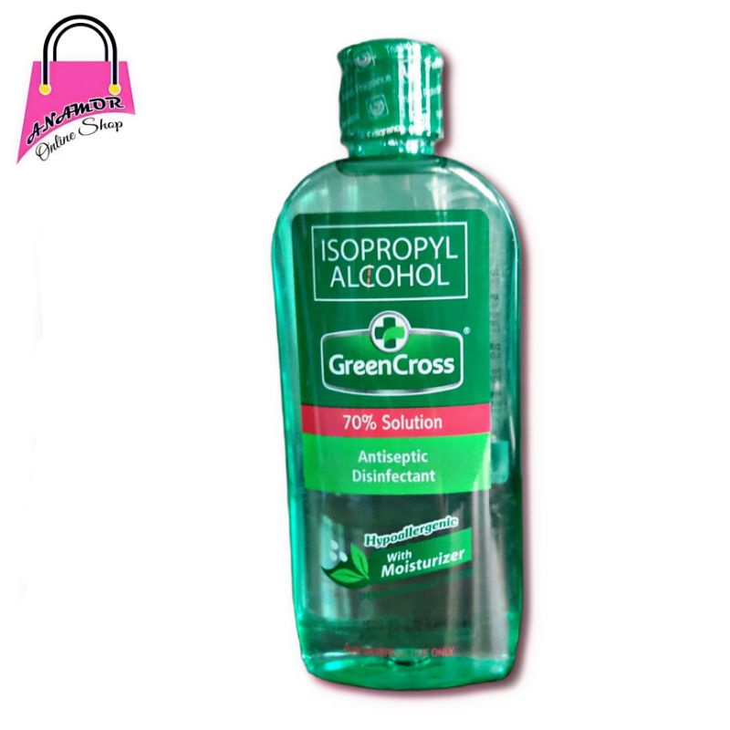 GREEN CROSS with Moisturizer 70% Solution (250ml) | Shopee Philippines